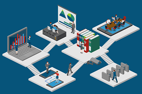 Office Elements - Icograms Template